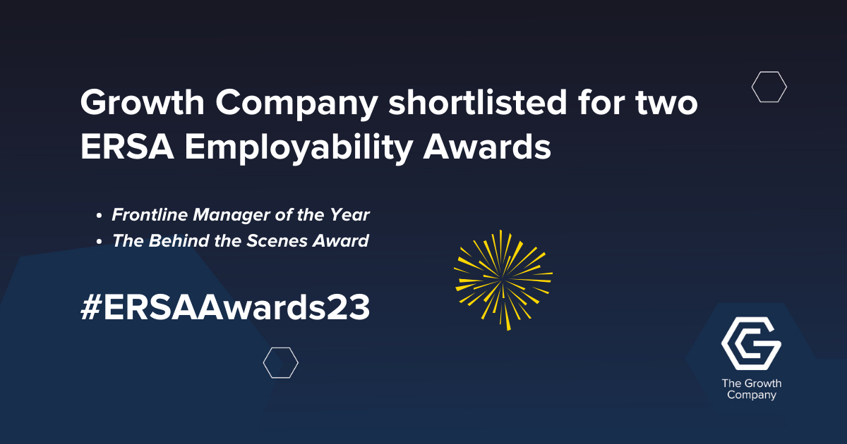 The Growth Company | The Growth Company shortlisted for two ERSA Employability Awards